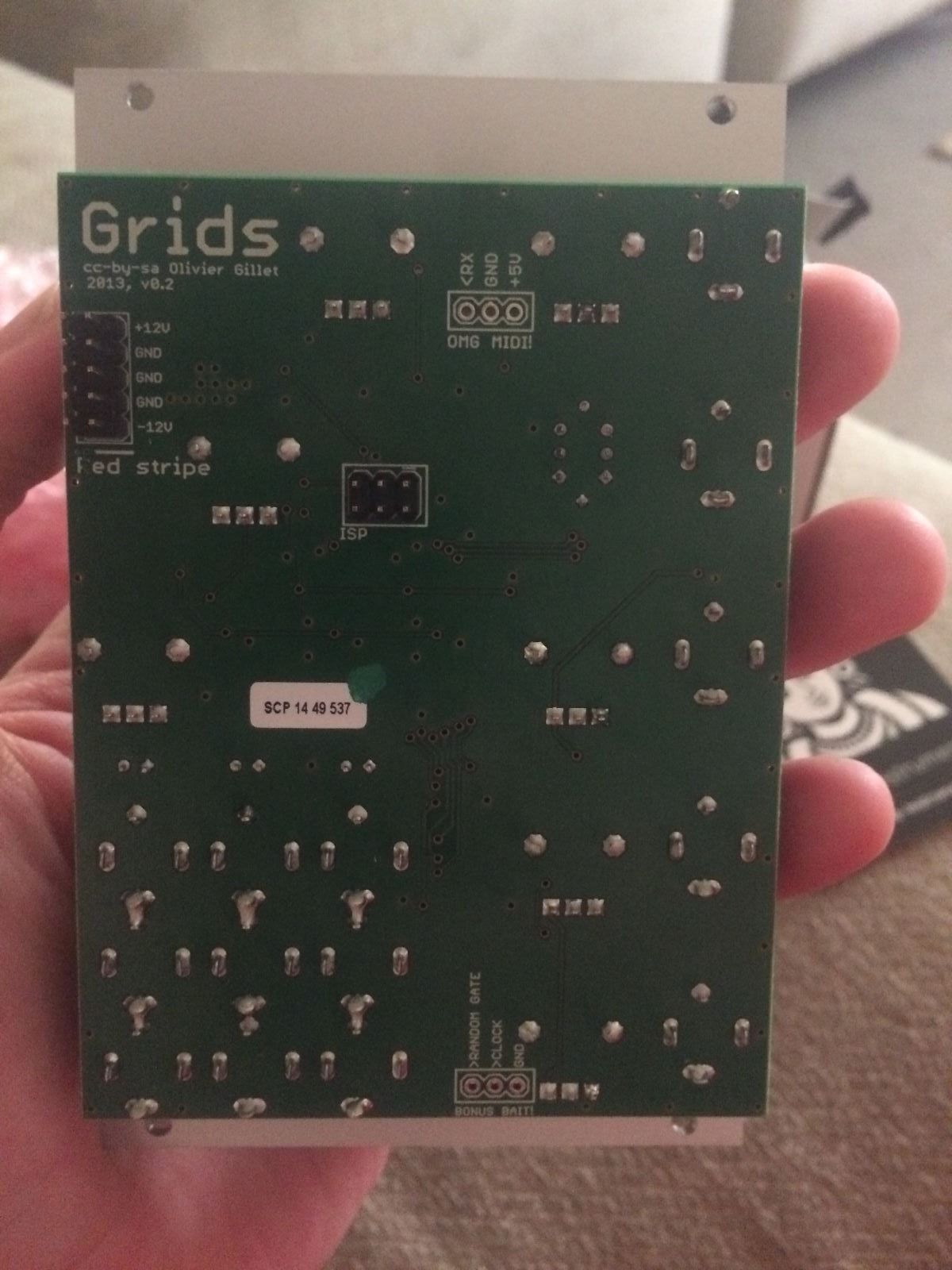 MATRIXSYNTH: Mutable Instruments Grids Trigger Sequencer Eurorack Module
