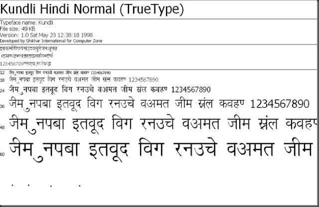 DOWNLOAD KUNDLI HINDI FONT - New Delhi Voice