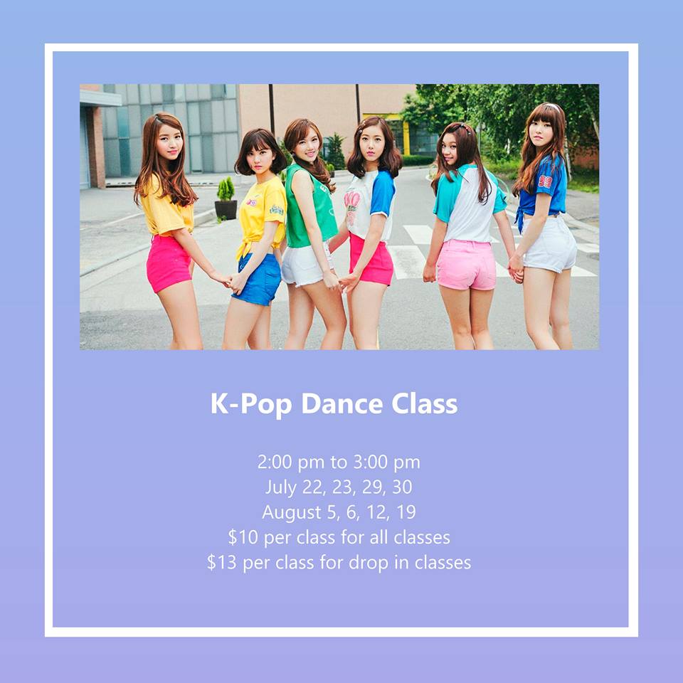 PennsylvAsia: K-pop Dance Class at Yanlai Dance Academy in July and August.