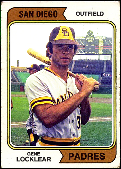 WHEN TOPPS HAD (BASE)BALLS!: MISSING IN ACTION- 1974 GENE LOCKLEAR