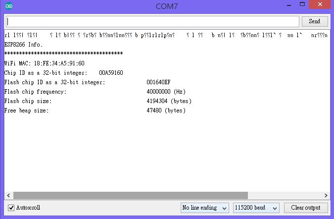 Blog Of Wei Hsiung Huang Esp8266 Getting Chip Id And Mac Address