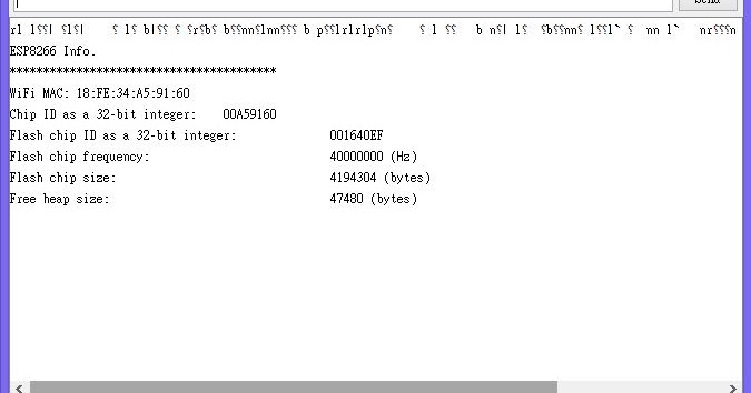 Blog of Wei-Hsiung Huang: ESP8266 - Getting Chip ID and MAC Address Blog of Wei-Hsiung Huang: ESP8266 - Getting Chip ID and MAC Address