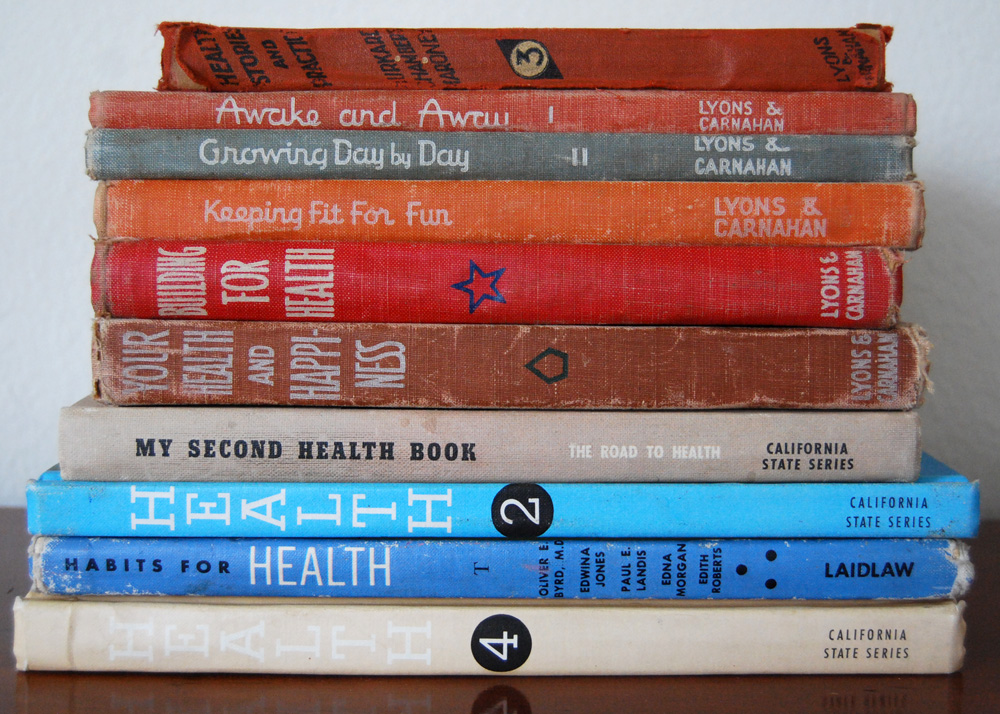 The Copycat Collector: COLLECTION #46: Vintage School Health Books