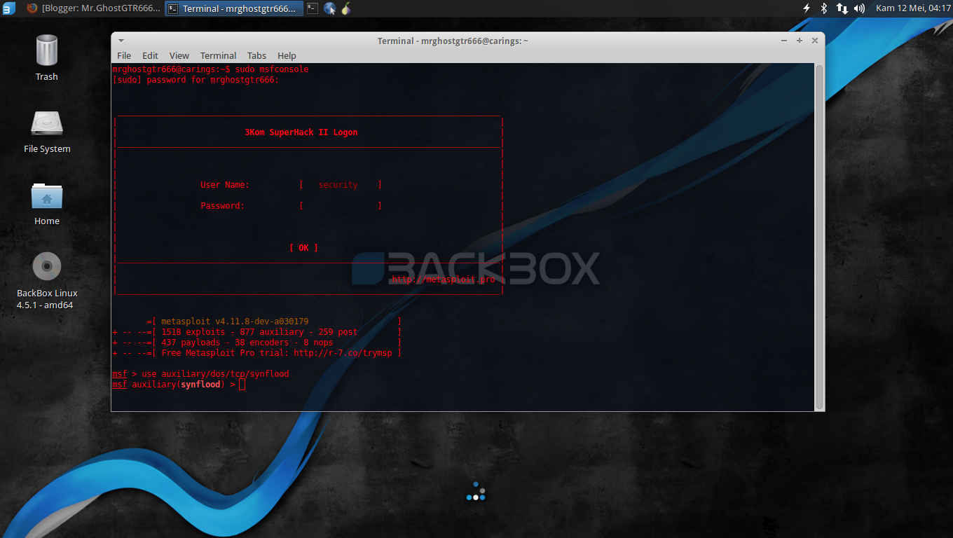Cara ddos attack menggunakan kali linux - engineerlasopa