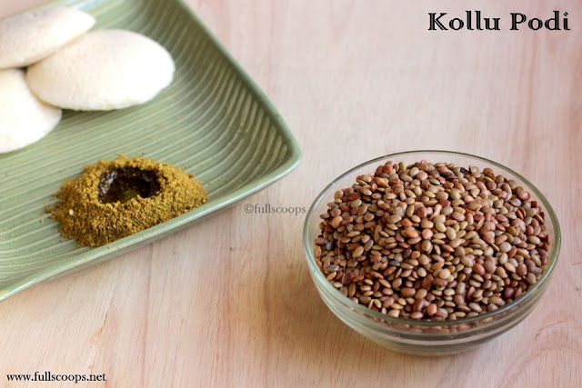 Kollu Podi | Horse gram Powder ~ Full Scoops - A food blog with easy ...