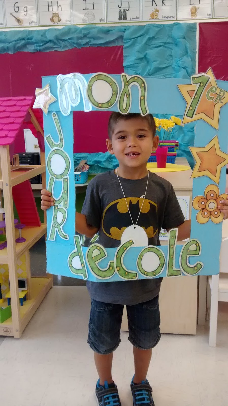 La maternelle de Francesca: Notre première journée!