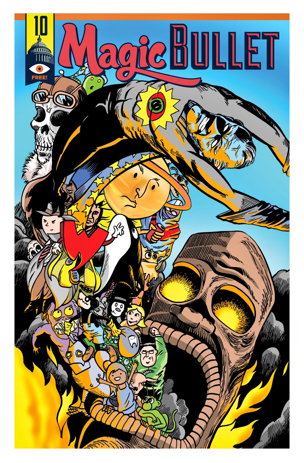 ComicsDC: 'Magic Bullet' No. 10 cover