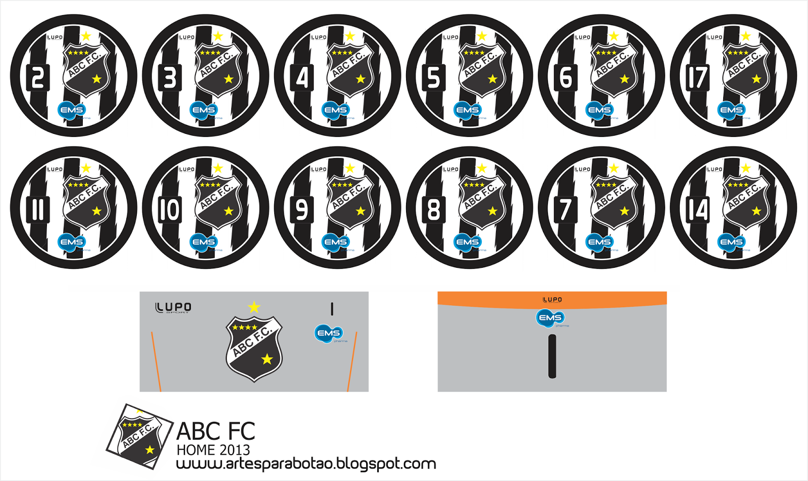 ArtesParaBotão: ABC FC