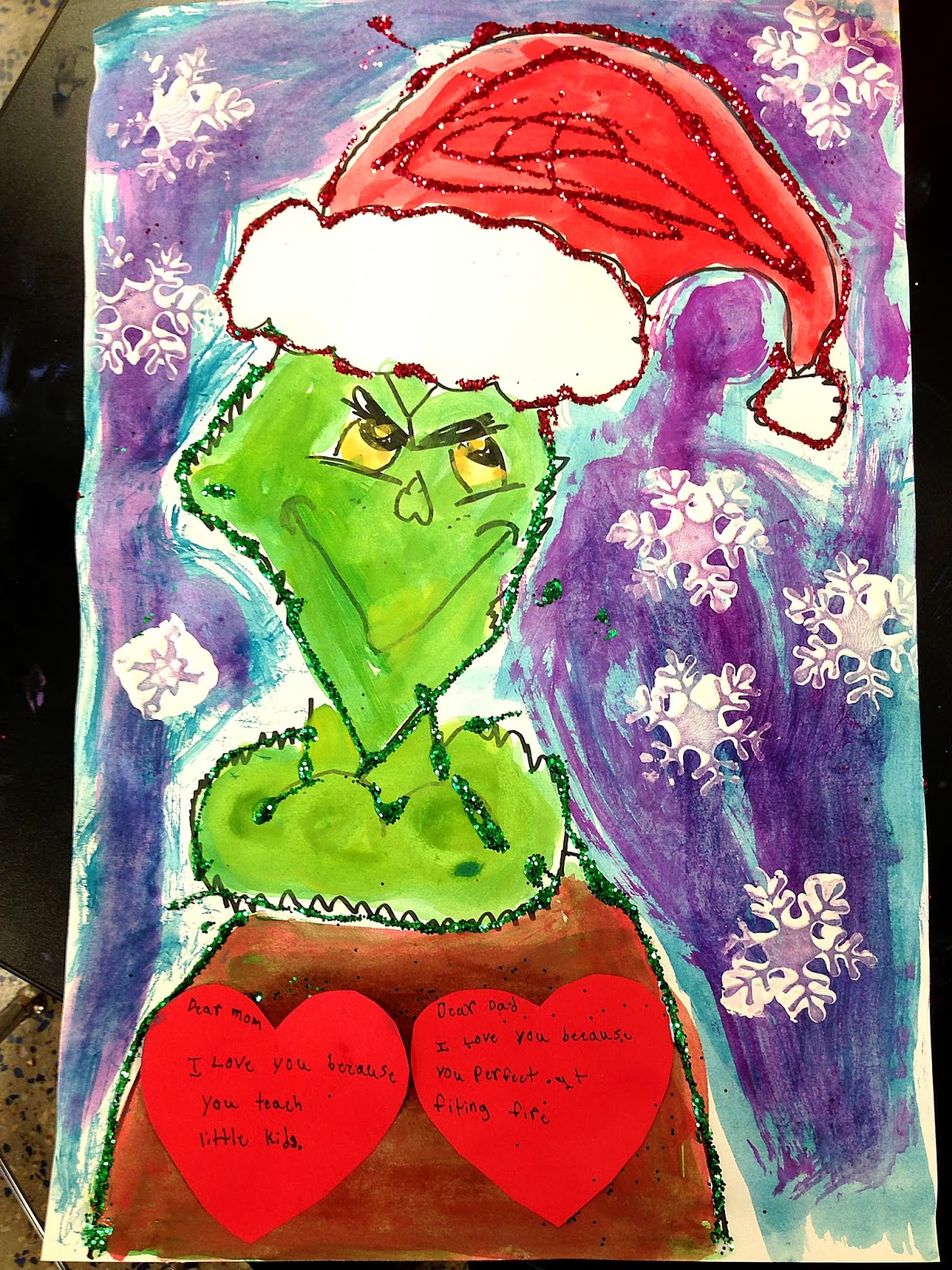 smART Class: The Grinch Stole Christmas!!!
