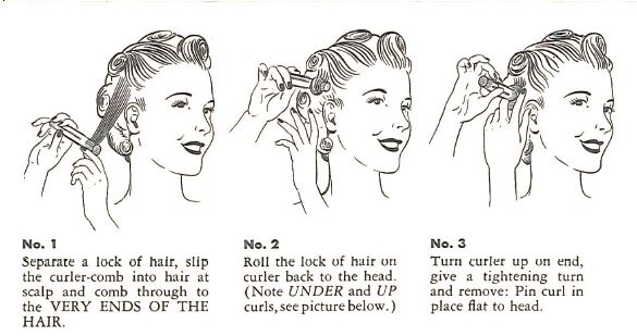 Sailors and Sirens : The Vintage Pin Curl set