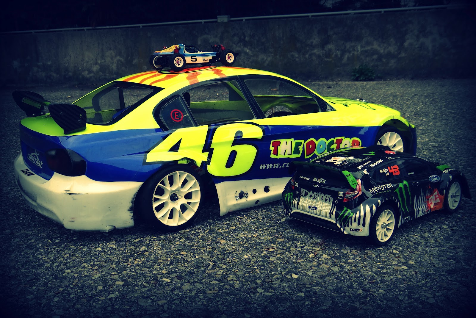 RC - Kyosho Inferno VE, Mini Z, Traxxas Ken Block et les autres ...