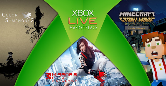 Atualização da Xbox LIVE Marketplace: Mirror's Edge Catalyst, Minecraft ...