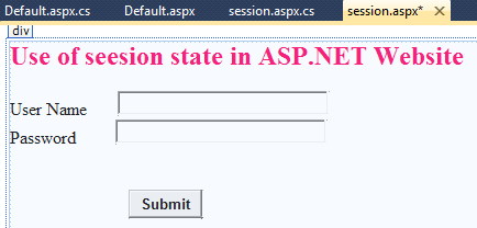 How to use session state in asp.net c# ~ Beginners Guide for Asp.net ...