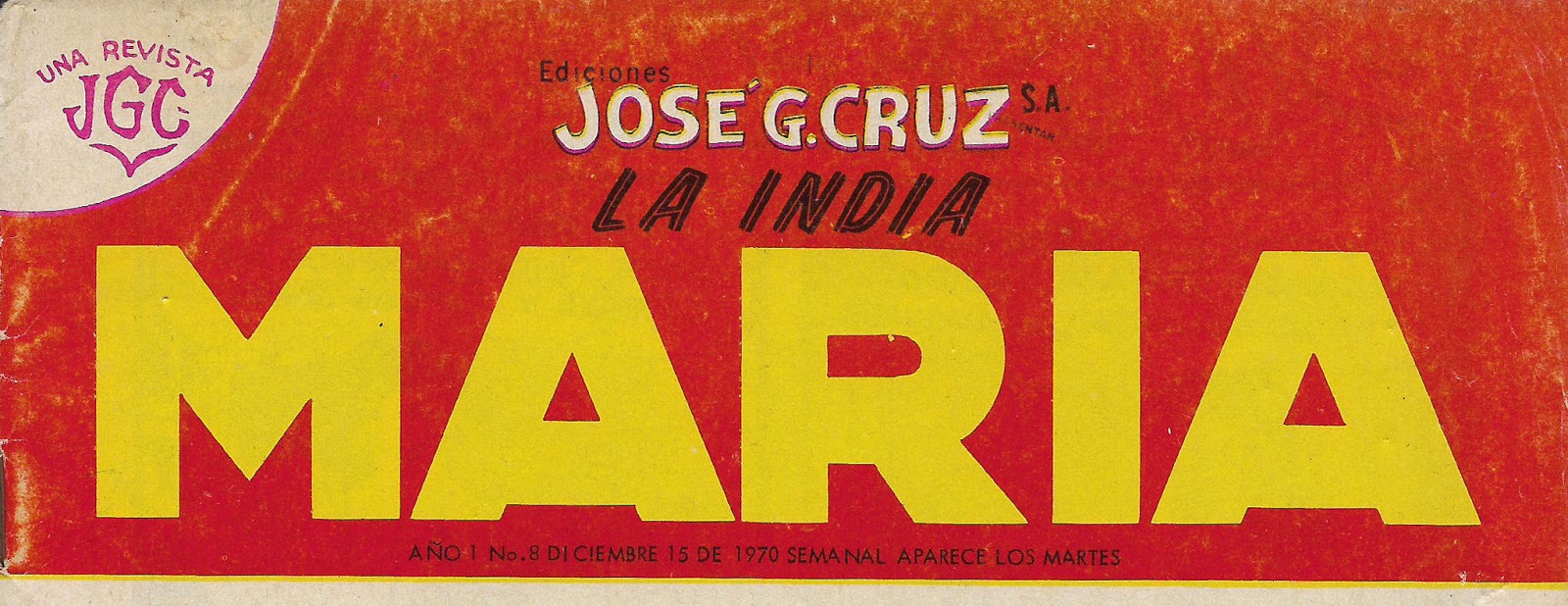 La Revistaría de Librada: Bienvenida a "La India Maria"