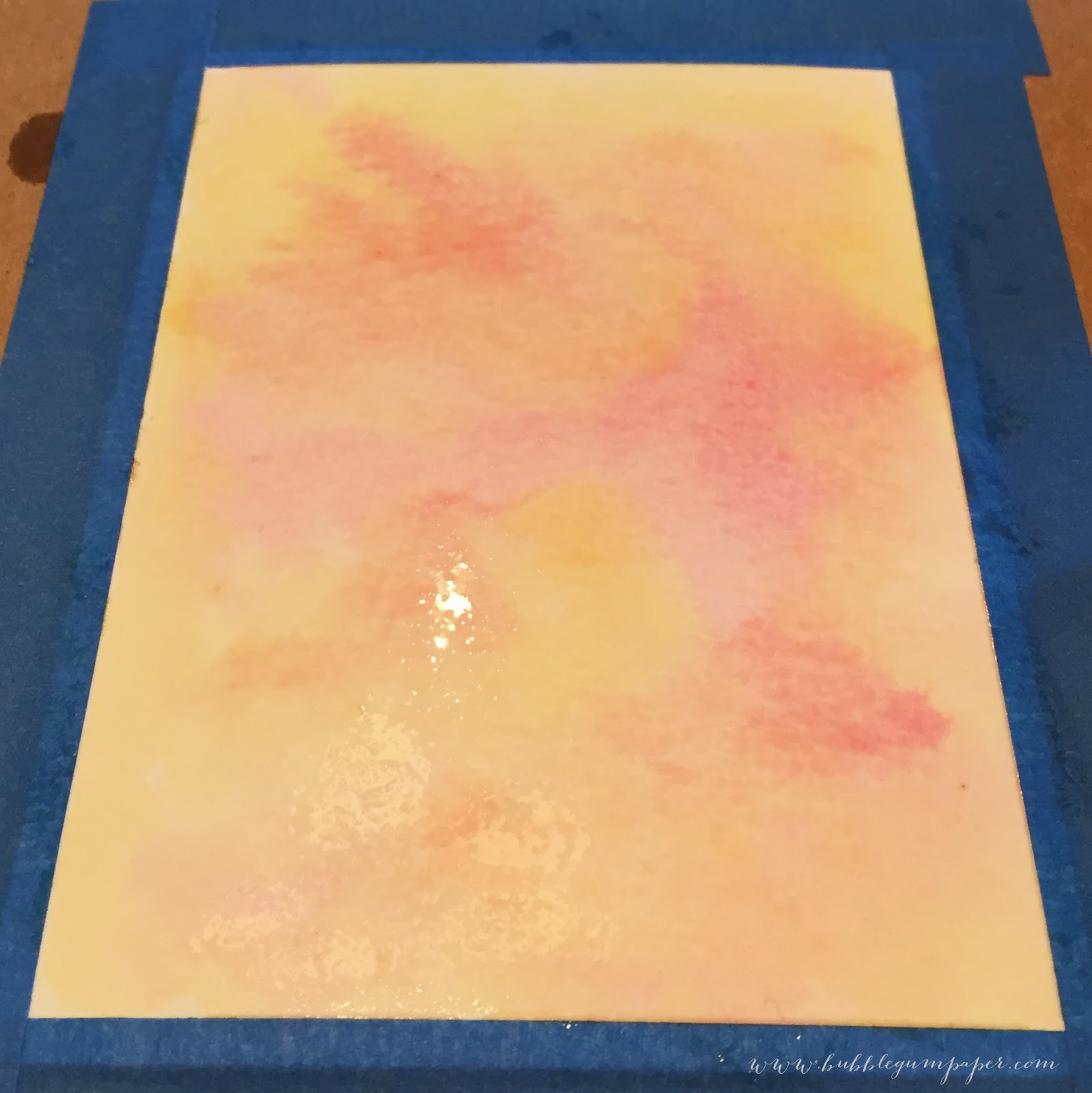 Bubblegum Paper: "New" Product Tuesday: Bokeh Watercolor technique ...