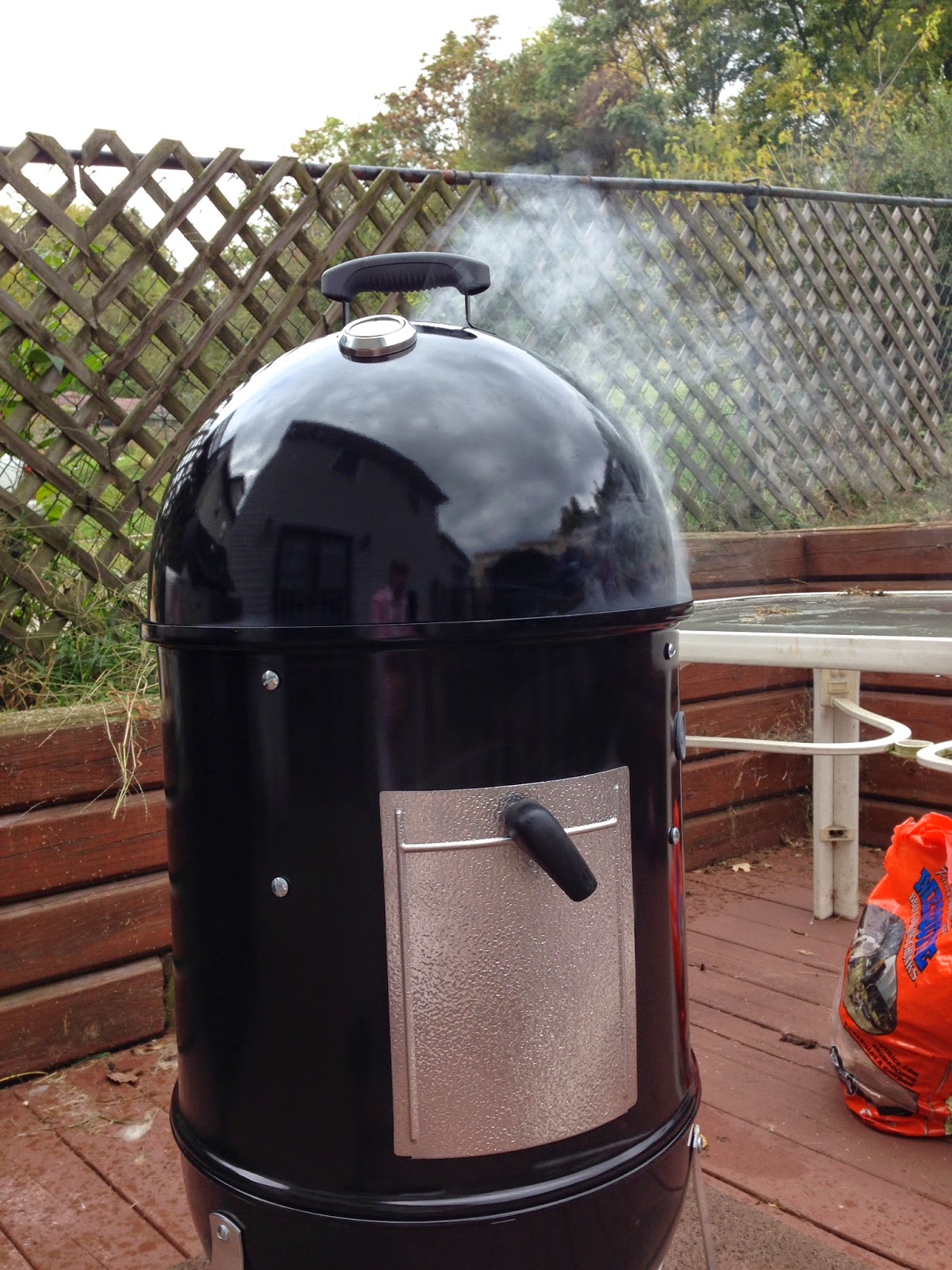 Accessible Hunter: Weber Smoker