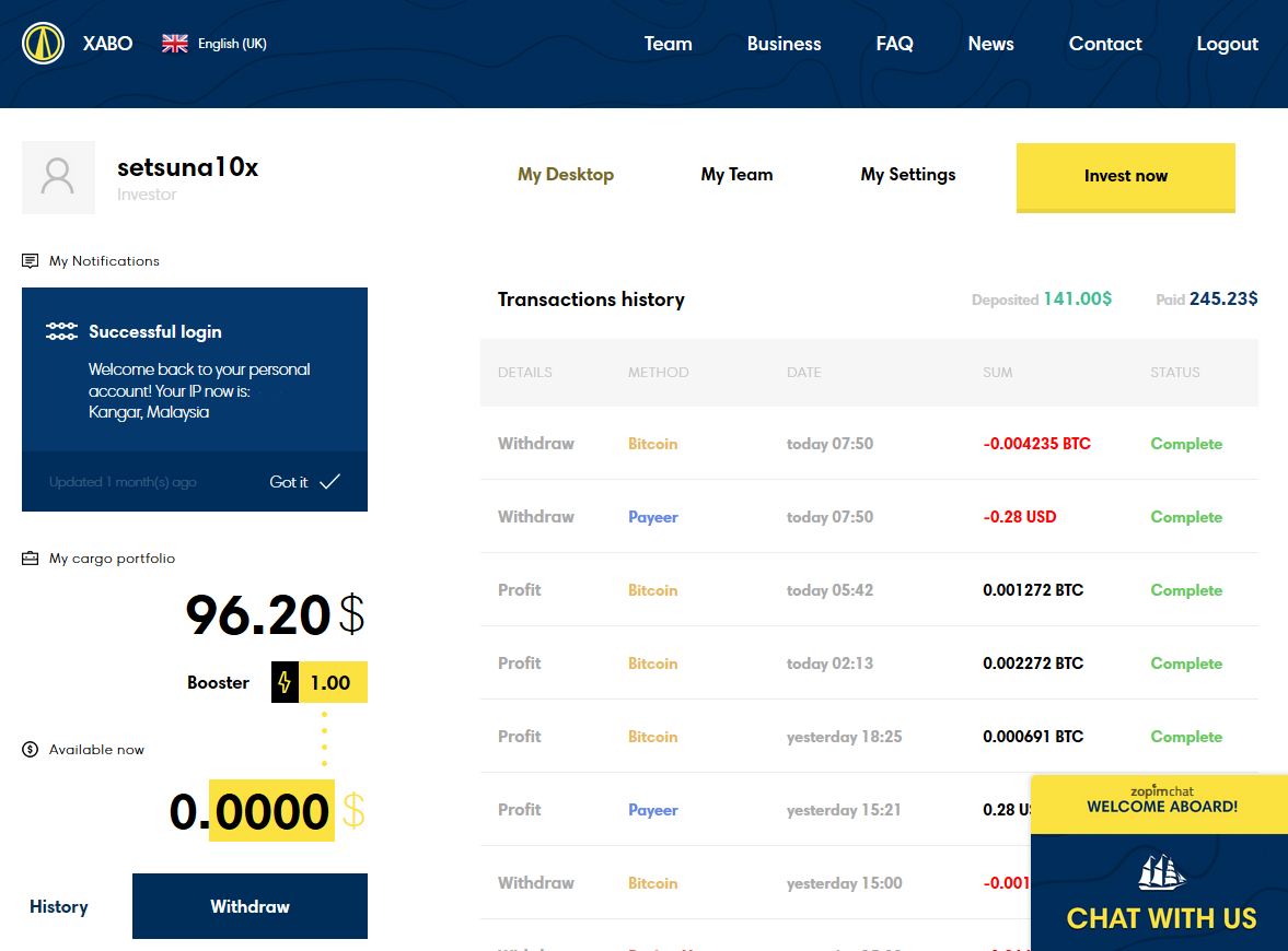 HYIP - High Yield Investment Programs