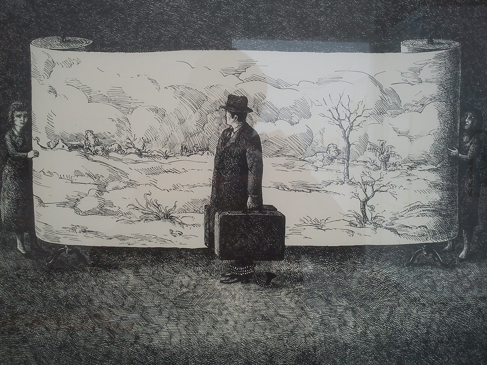 EntreVoir: Roland Topor - Galerie Pictura