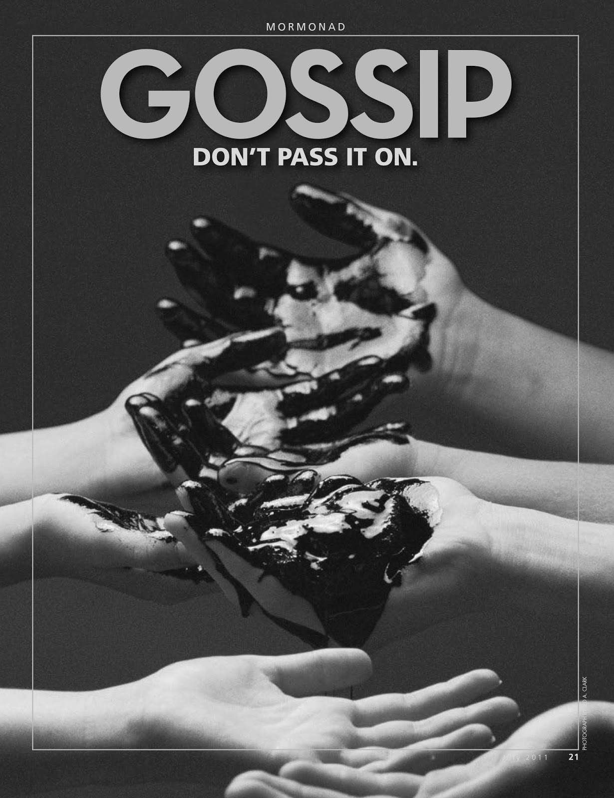 Youth lessons & activities (and other fun things): Gossiping- FIG