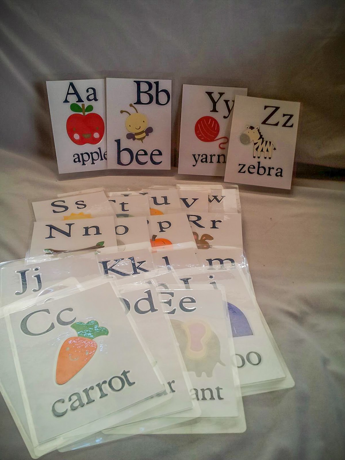 The Berry Bunch: Printable Alphabet Cards