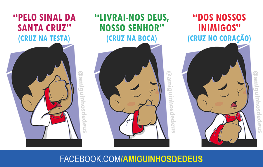 Jovens do Céu: O valor do sinal da cruz