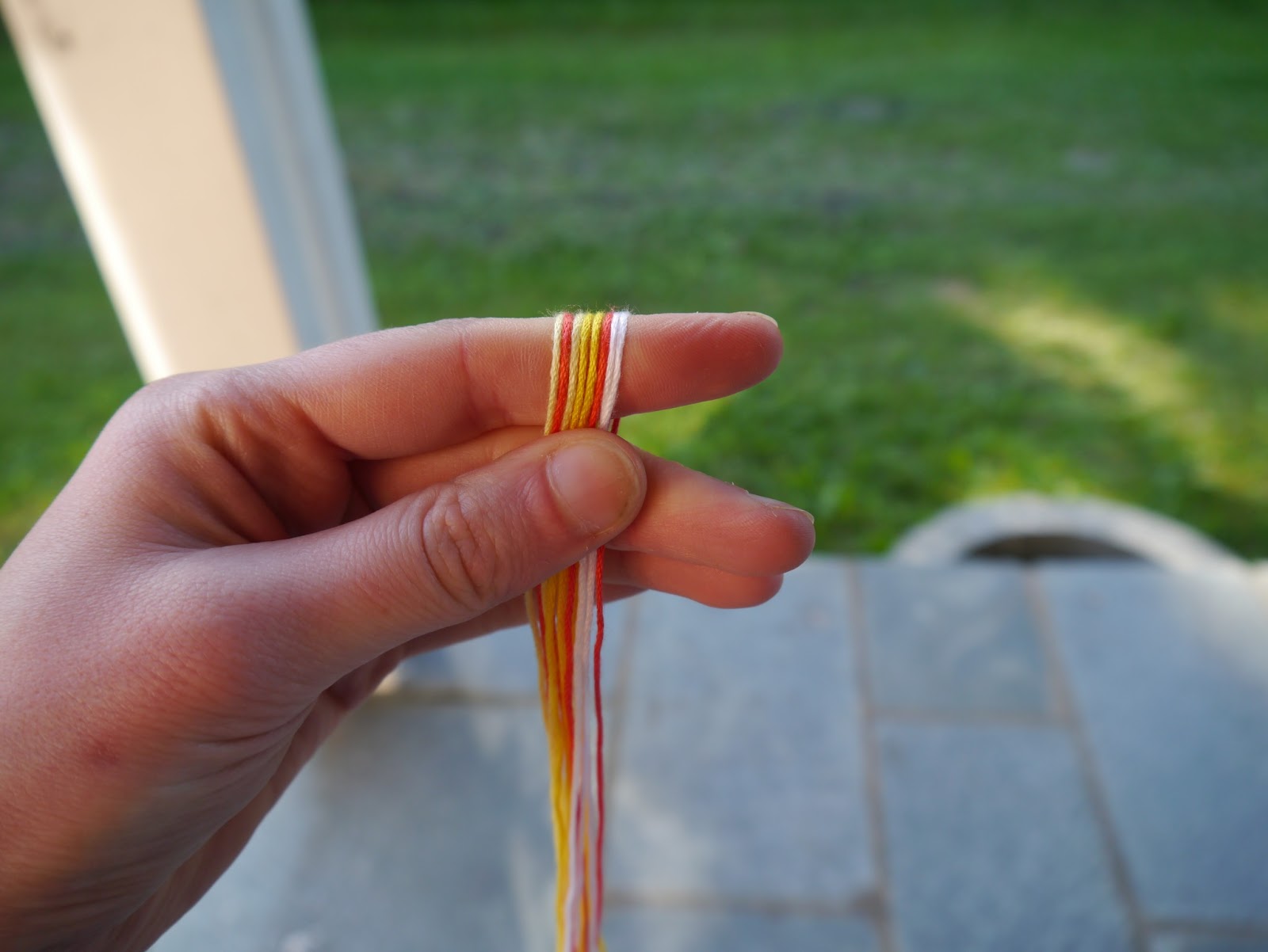 Unemployed: A Crafting and Baking blog: 8 string Chevron Friendship ...