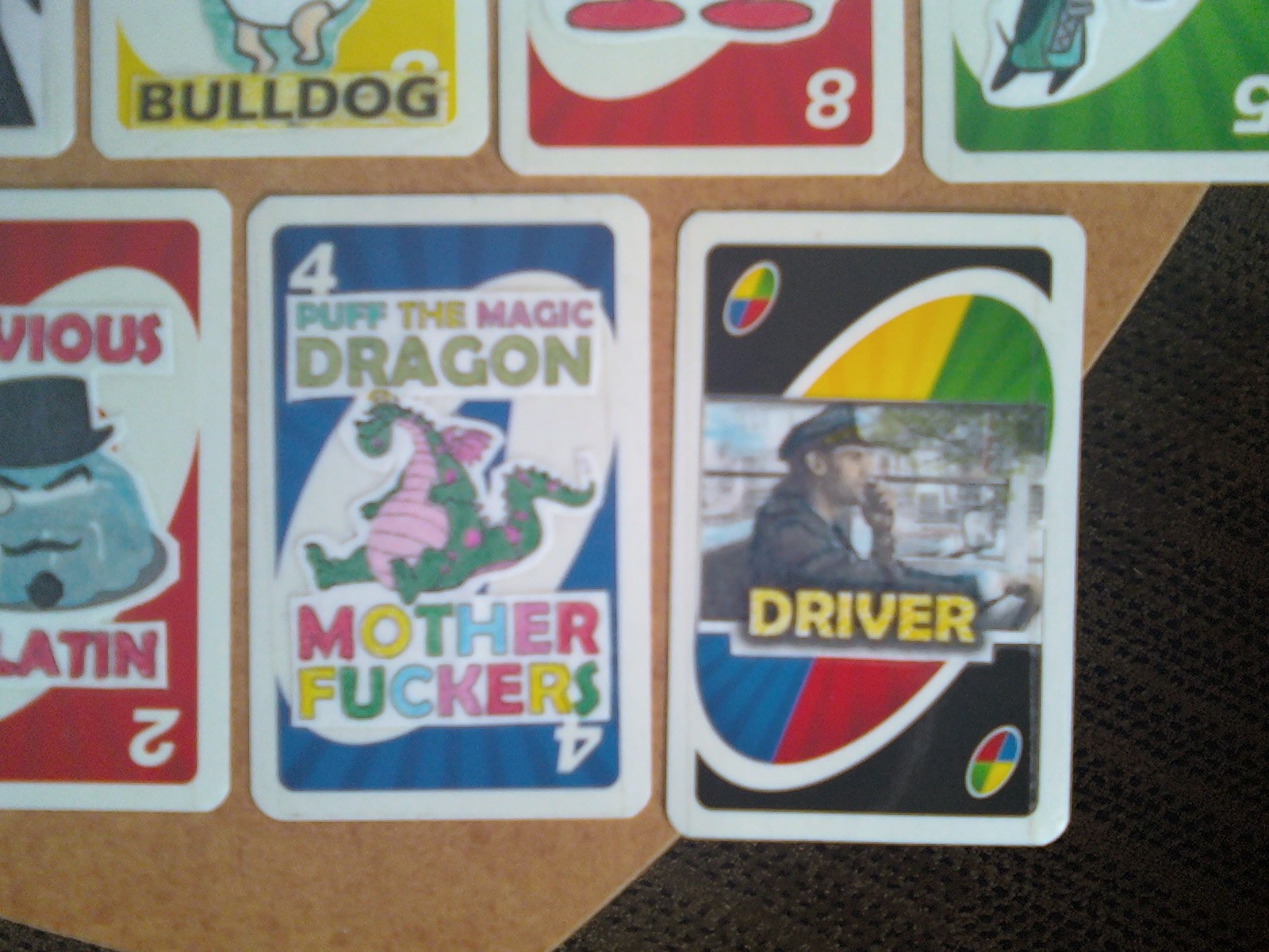 Bo Dee Lux's Custom Uno Card Caravan: @feralchild's Summer cards