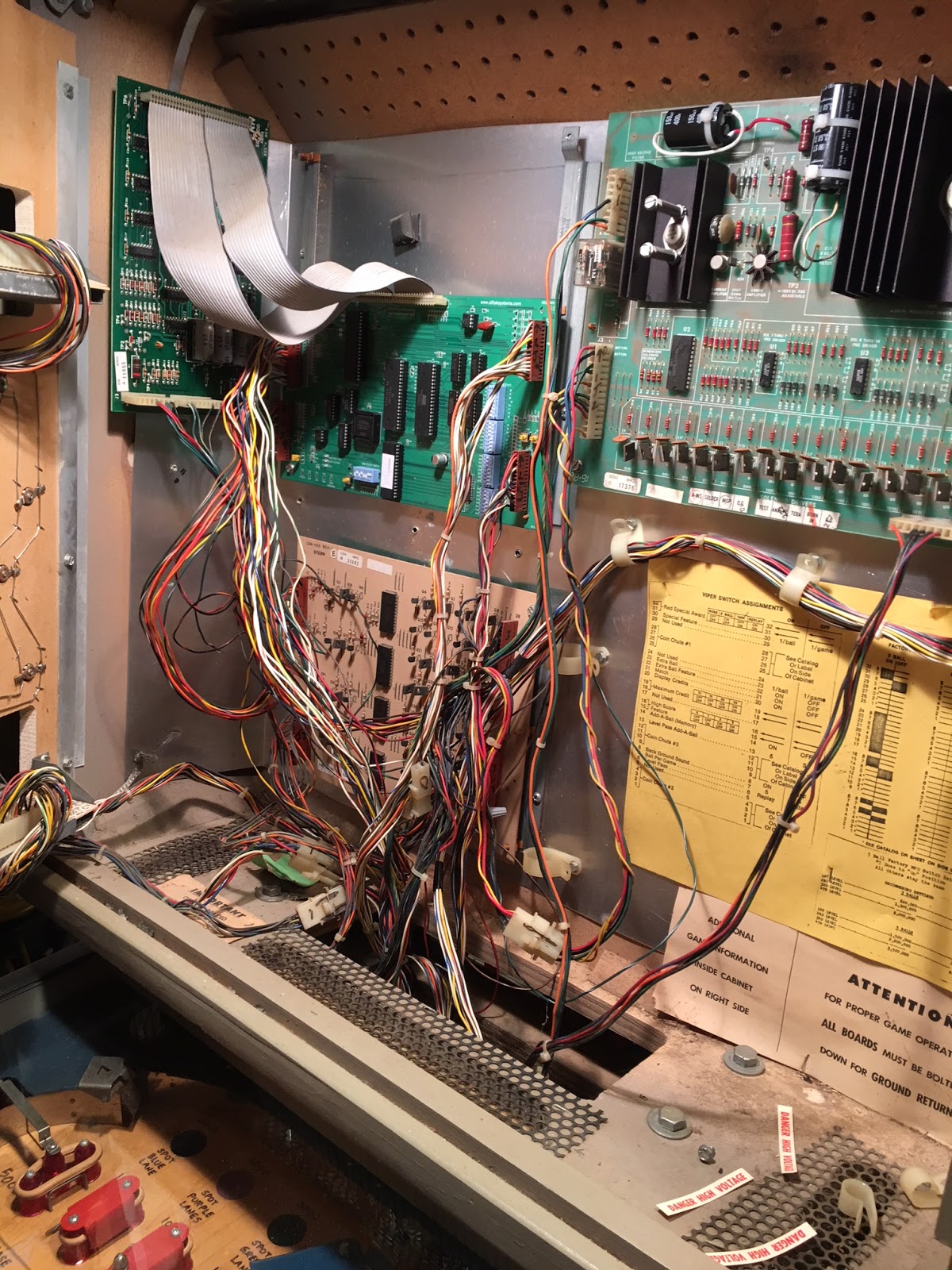 1982 Stern LazerLord Whitewood Pinball Reveal: Testing an Alltek MPU board