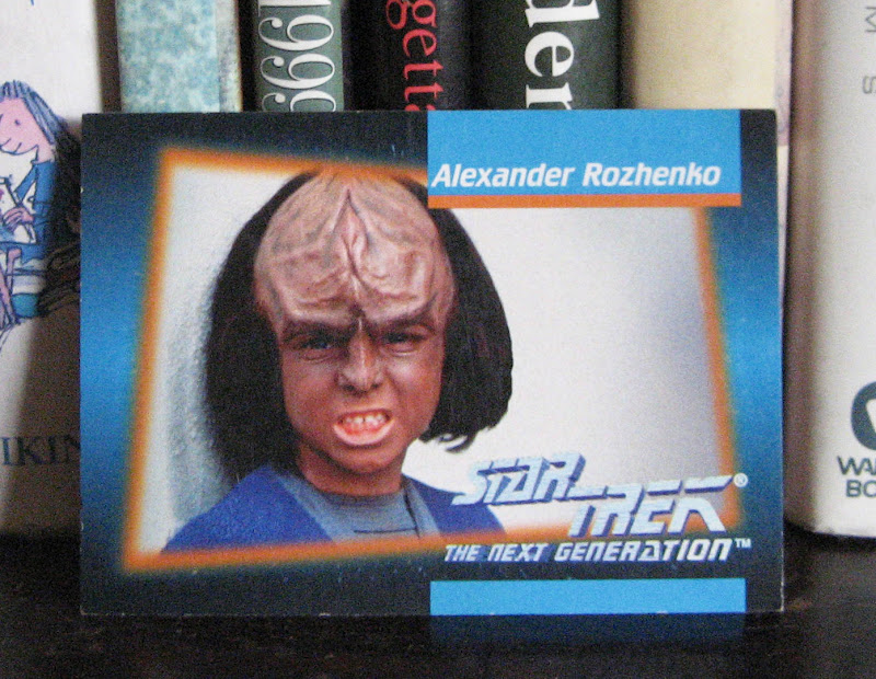 Percy's Card Collection: Alexander Rozhenko Star Trek