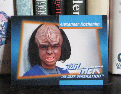 Percy's Card Collection: Alexander Rozhenko Star Trek