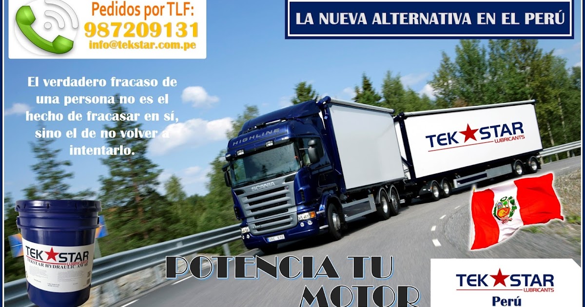 TEKSTAR PERÚ: POTENCIA TU MOTOR - TEKSTAR PERÚ