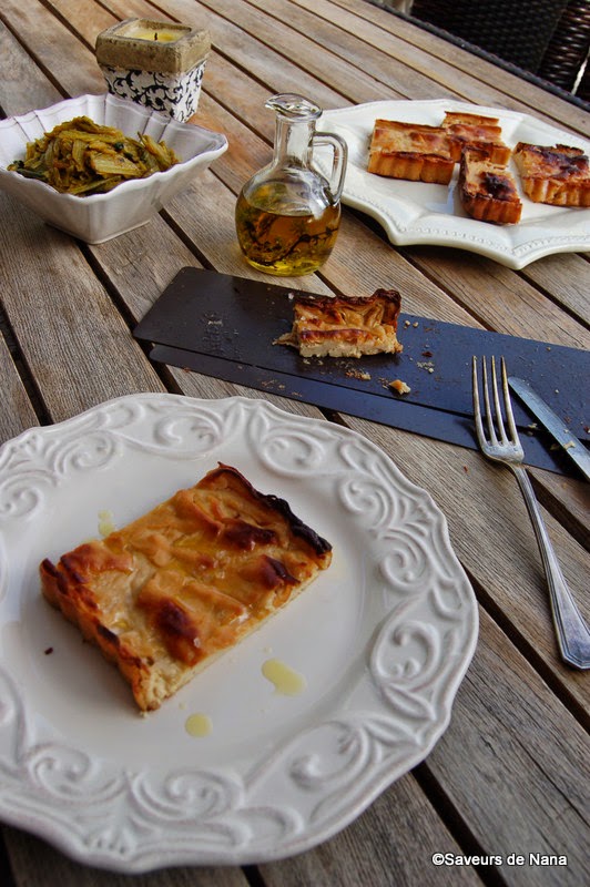 Calentica et Blettes Chermoula...