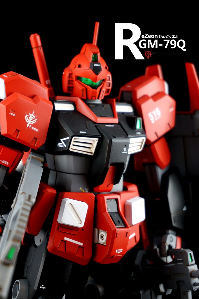 Gundam Family: ReZeon RGM-79Q GMquel Custom Build