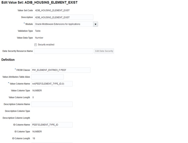 Oracle Fusion HCM: Execute SQL Query in Fast Formula or Get Value Set Value in Fast Formula