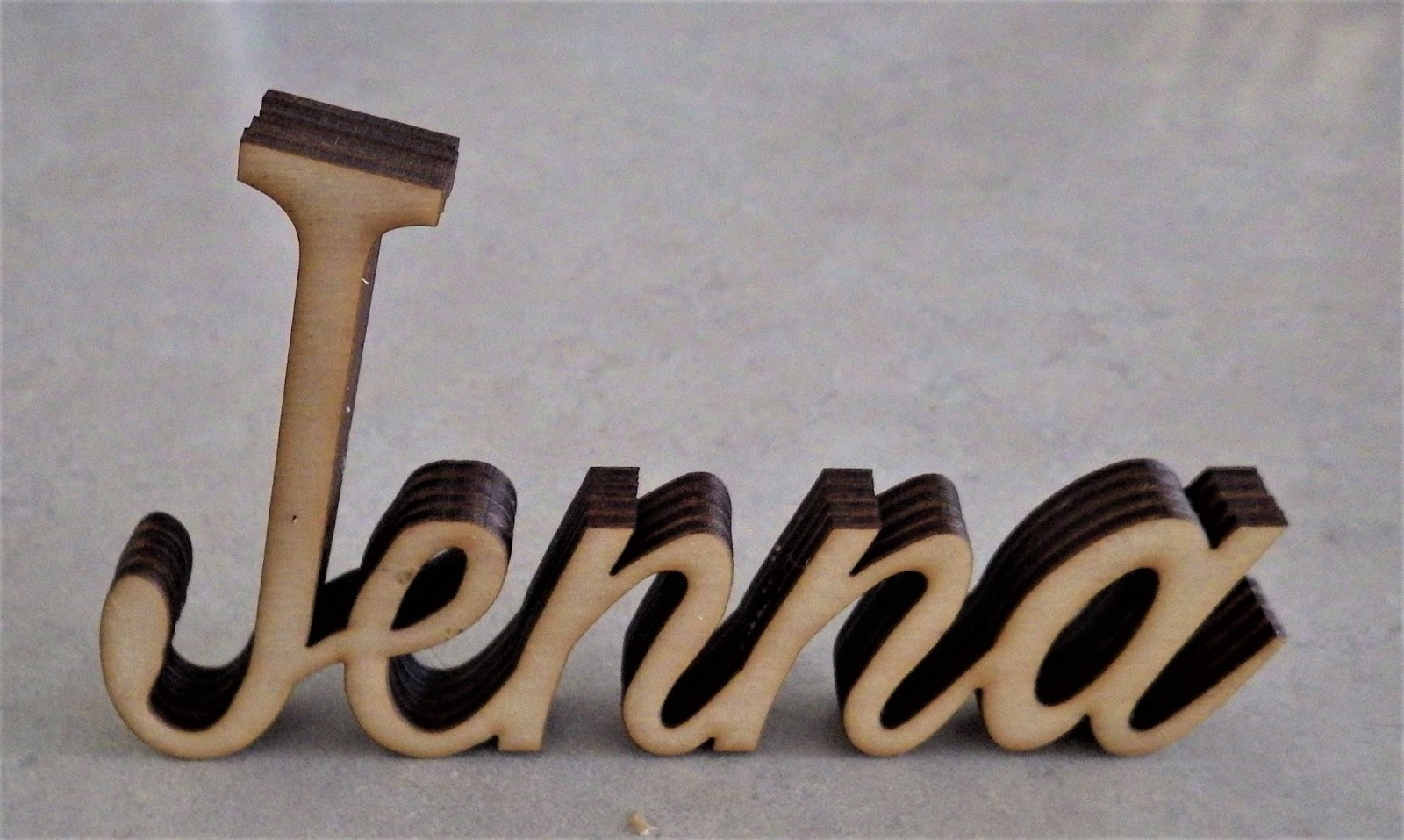 Vortex Engraving: Personalized 3D Names. Made to order