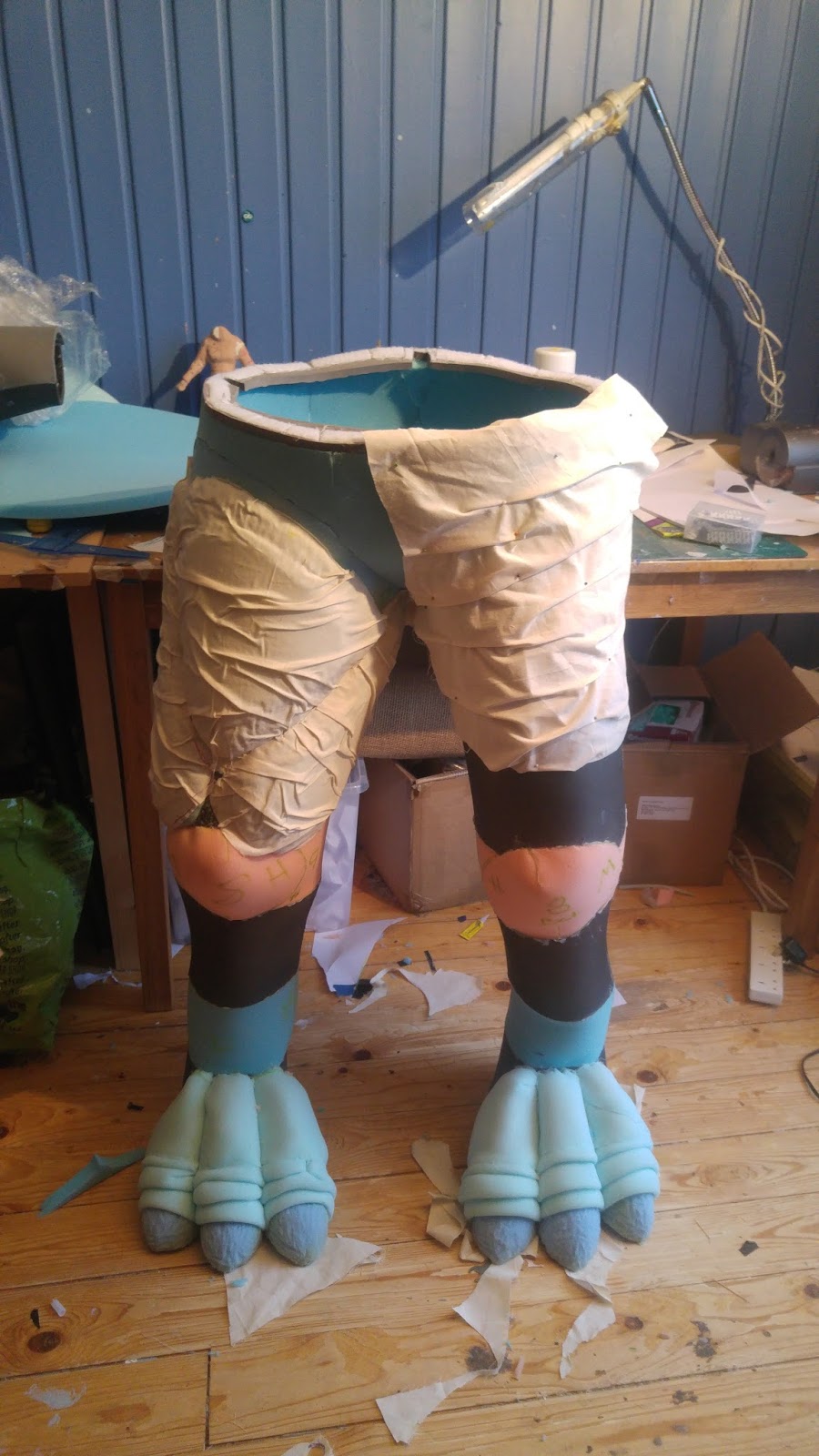 The Prop Solve : Foam Fabricated Creature Suit!