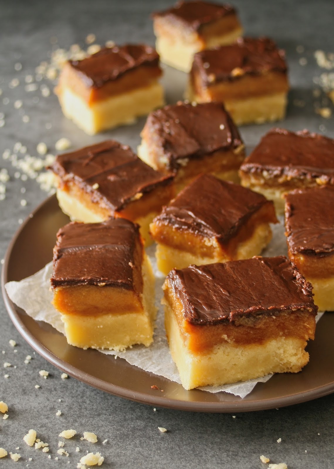 Cupcakes & Couscous: Millionaire's Shortbread with Ganache Topping