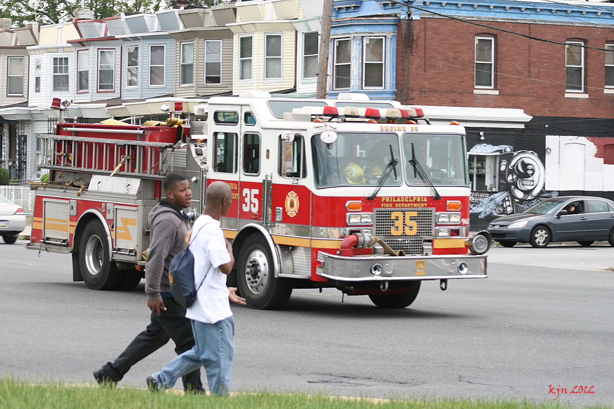 The Outskirts of Suburbia: Engine 35, Ladder 25, Philadelphia FD