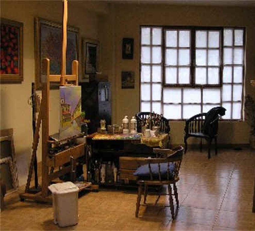 Pintora M. Inés Carod: EL TALLER DE PINTURA