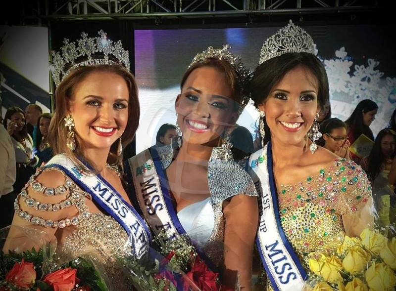 Miss Universe Aruba and Miss World Aruba 2015