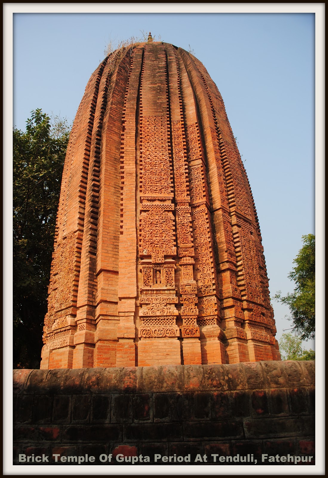 Ancient Monuments In And Around Kanpur: Brick Temple of Gupta Period at ...