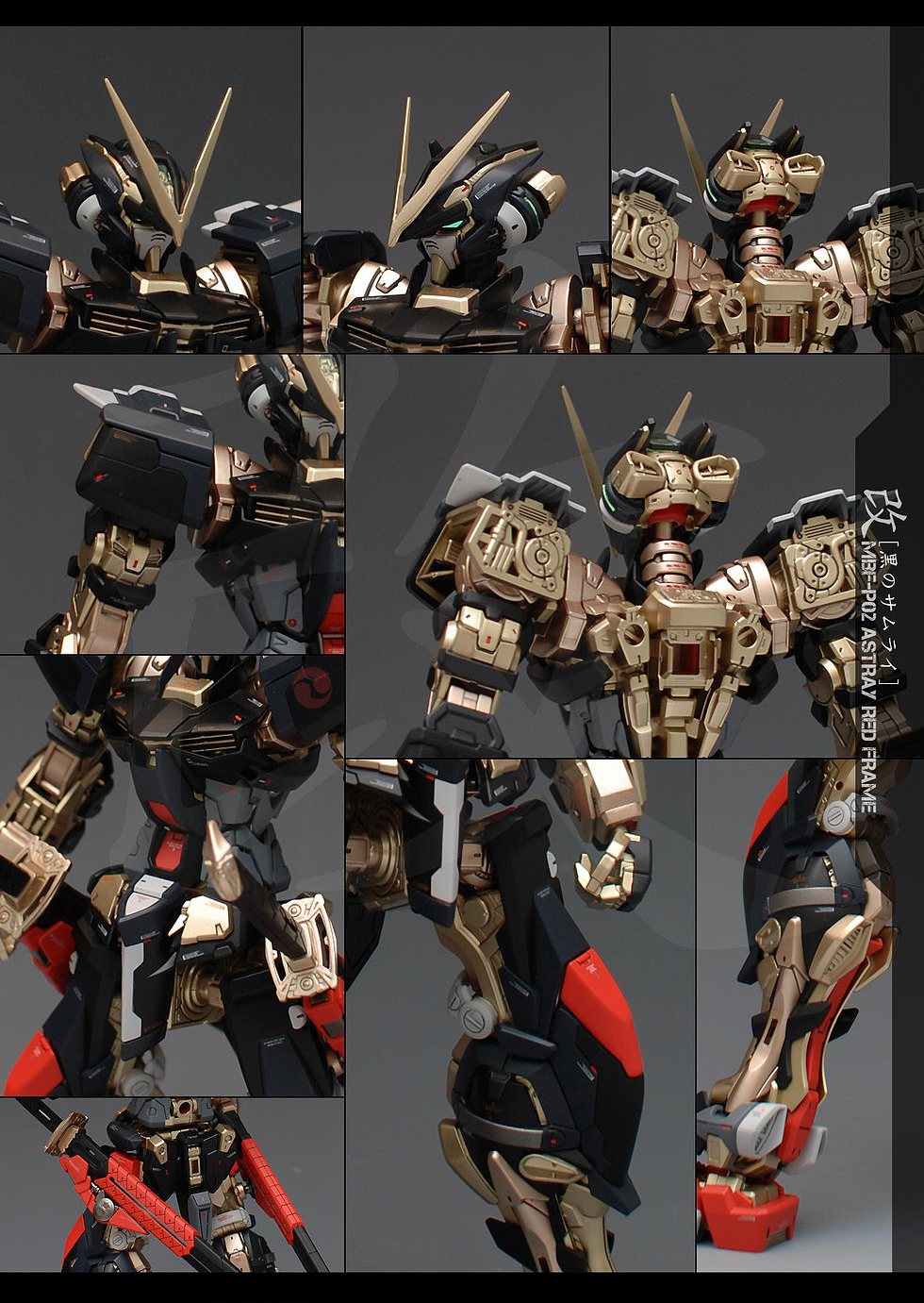 Custom Build: MG 1/100 Gundam Astray Red Frame Kai "Ver. Grework Ghost"