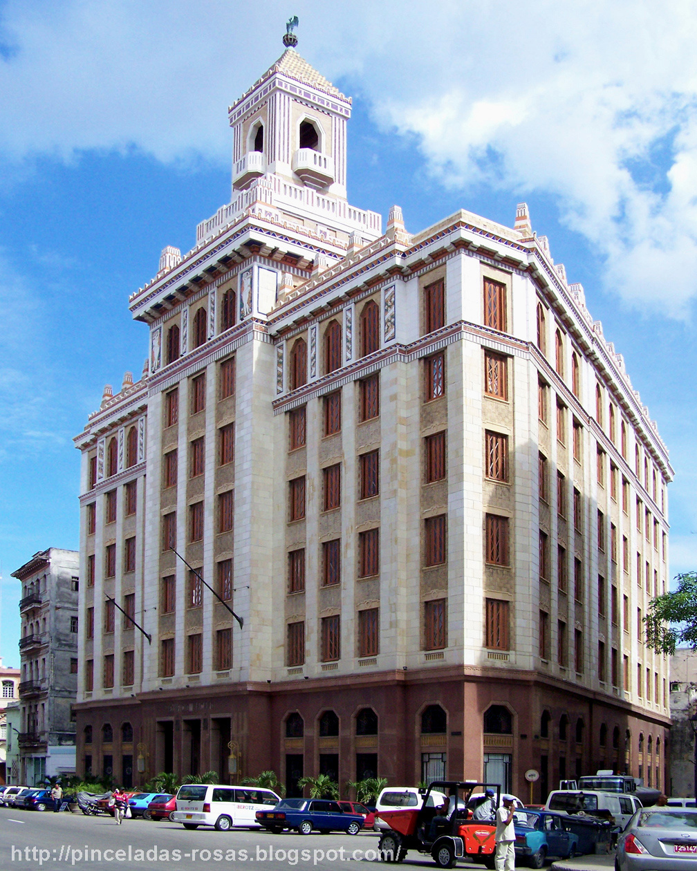 PINCELADAS: Edificio Bacardí, Art Deco en la Habana Vieja