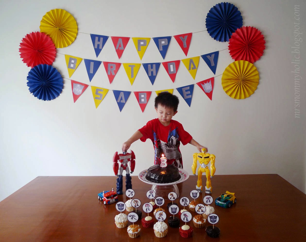 MrsMommyHolic: A Transformers Birthday Party