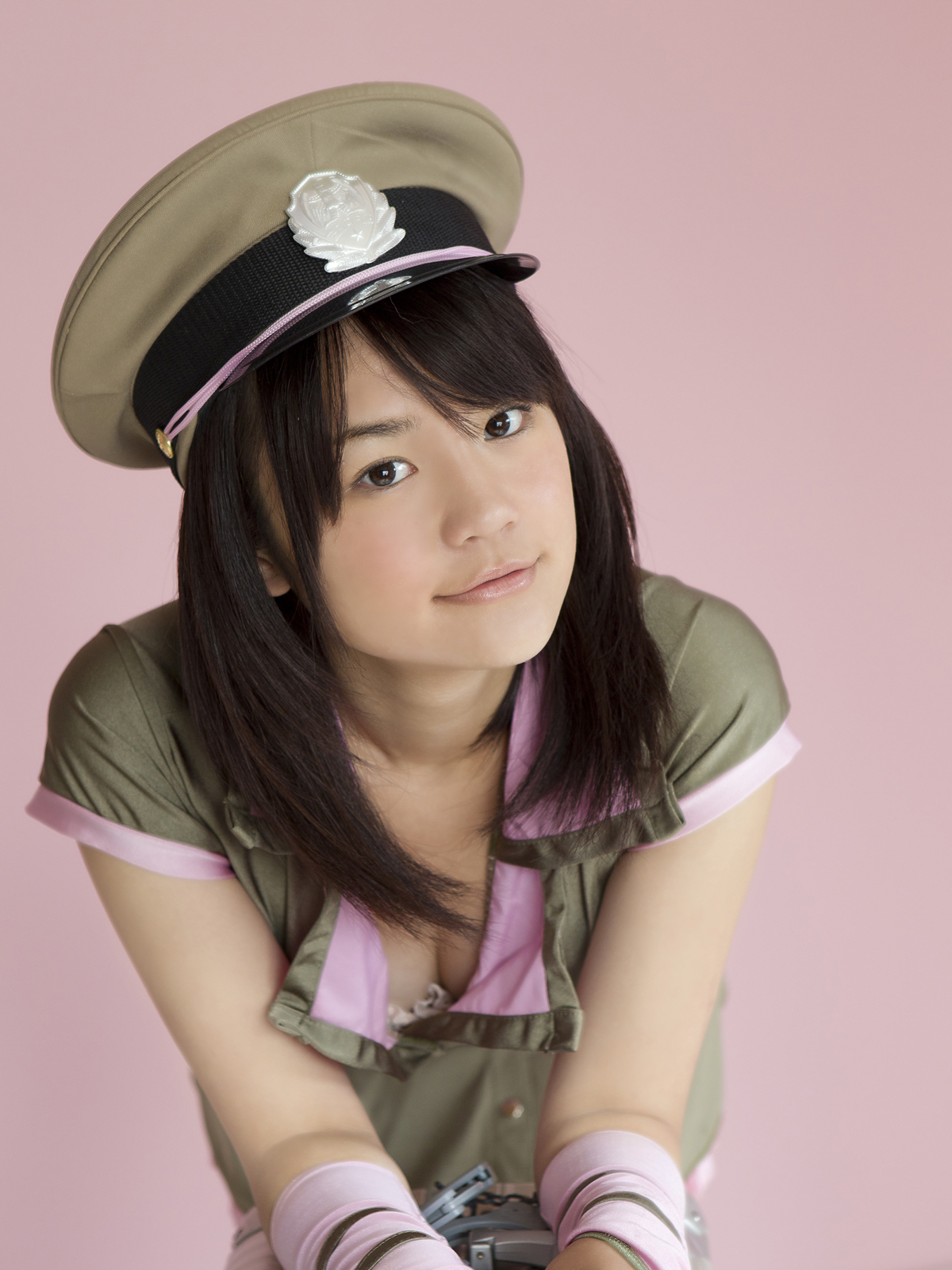 Maki Fukumi Japanese Cute Idol In Sexy Police Uniform ~ JAV Photo- Sexy ...