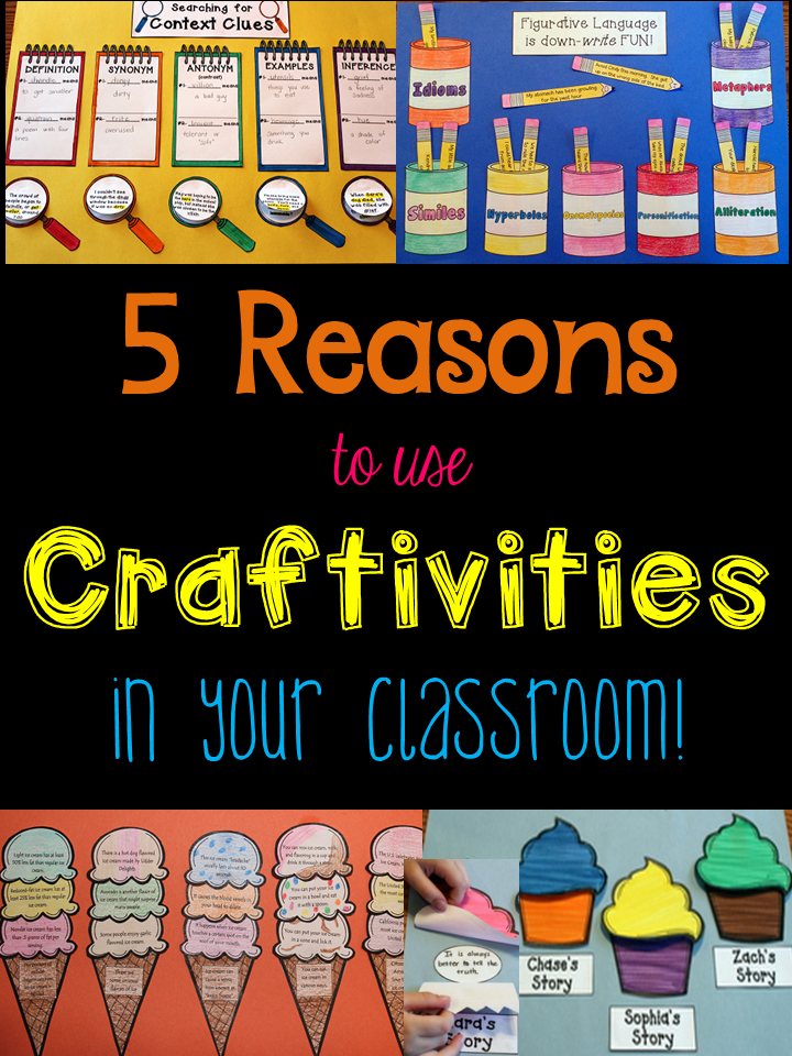 5 Reasons to Use Craftivities in your classroom! | Upper Elementary ...