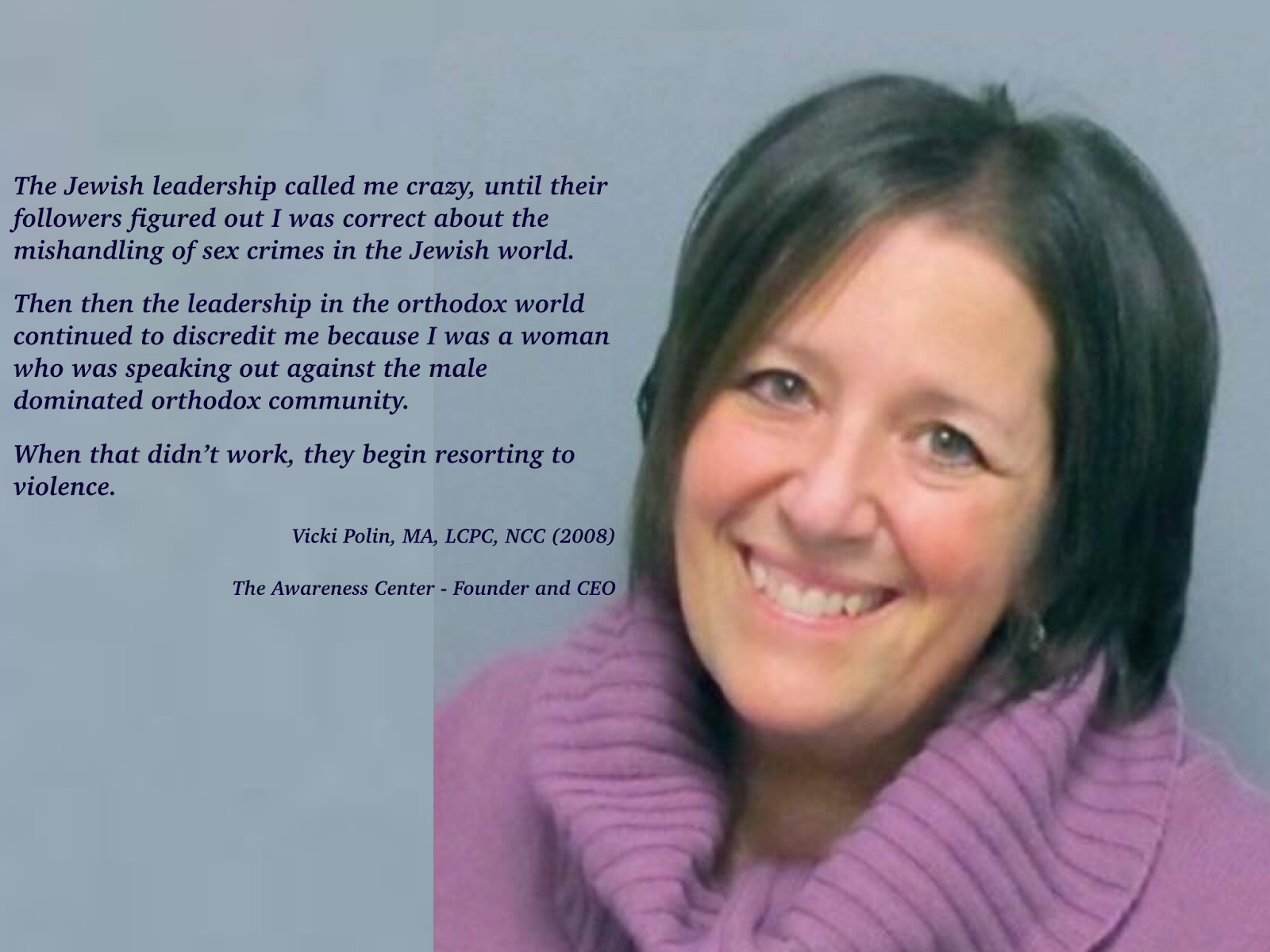 The Voice of Vicki Polin: 2008