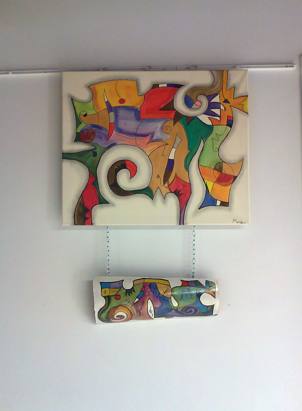 Las Tejas De Marisa: Tejas pintadas