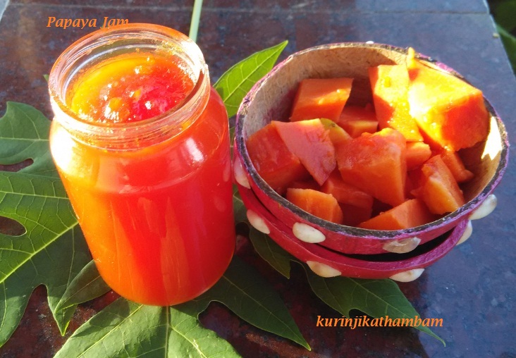 Papaya Orange Jam ~ Kurinji Kathambam