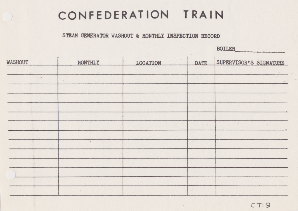 Rolly Martin Country: 1967 Confederation Train - Documents and Steam ...